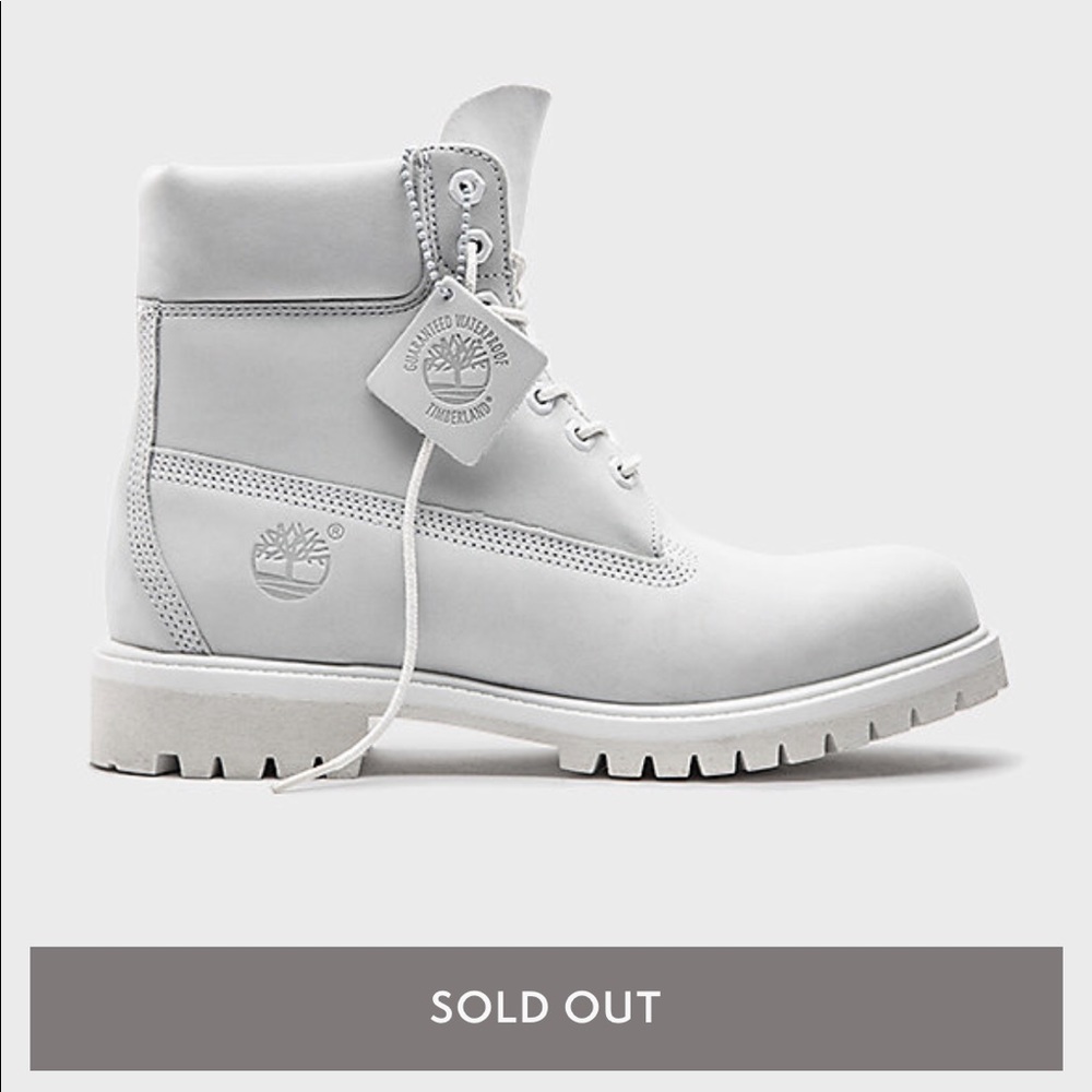 Timberland Ghost White Waterproof Boots 7.5 - Gem